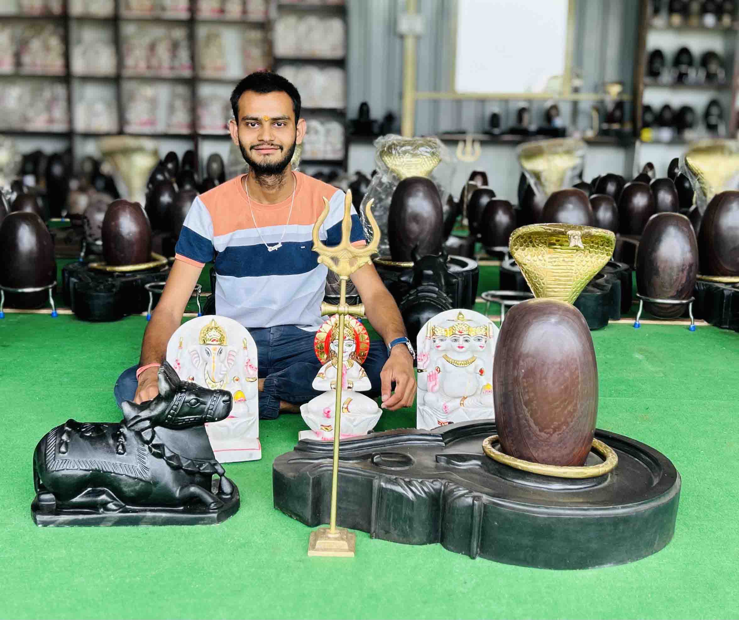 Neelkanth Shivling Stone